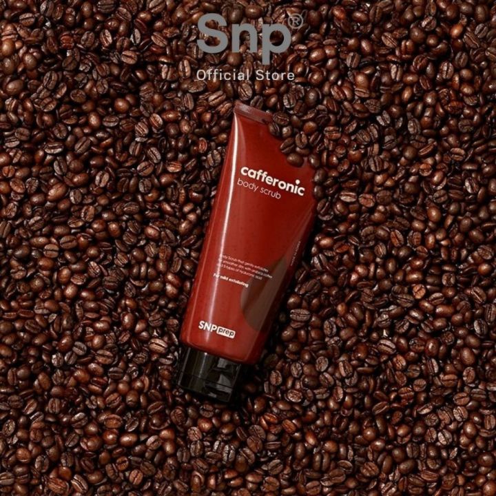 [50ml] SNP PREP Cafferonic Body Scrub เอสเอ็นพี เพรพ คาเฟอโรนิค บอดี้ ...