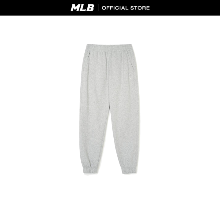 MLB กางเกงขายาว Unisex Basic Medium Logo รุ่น 3APTB0841 44MGS สีเทา | Lazada.co.th