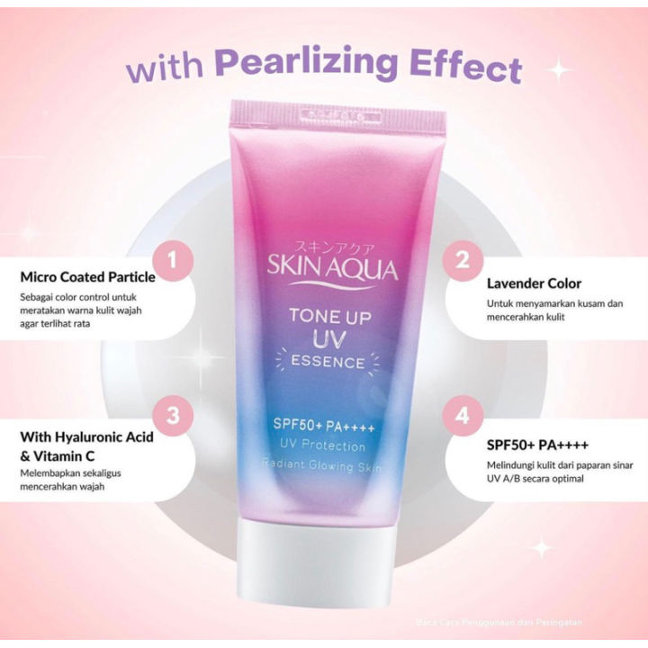 Skin Aqua Tone Up Uv Essence Spf 50 PA++++ | Lazada Indonesia