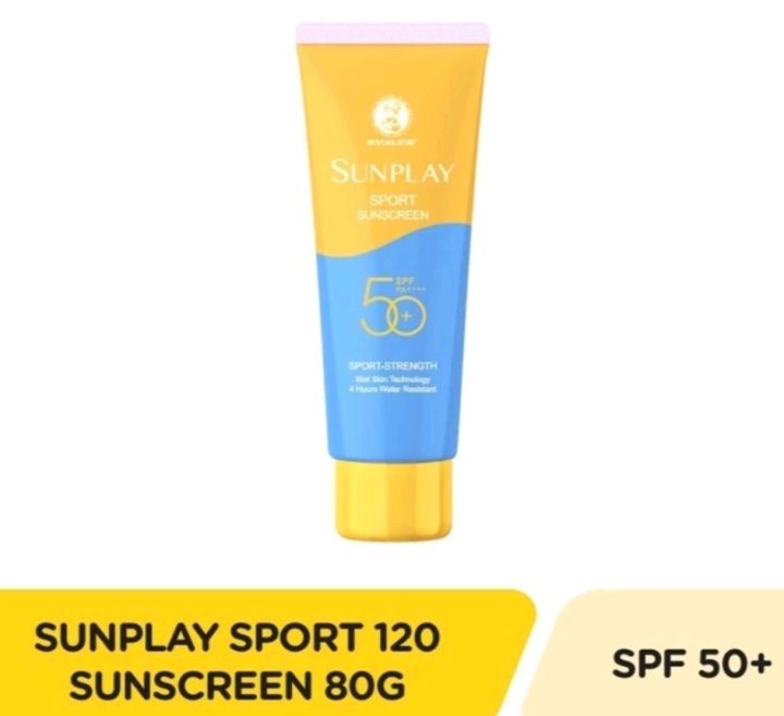 Sunplay Sport 120 Sunscreen SPF50+ 80g | Lazada