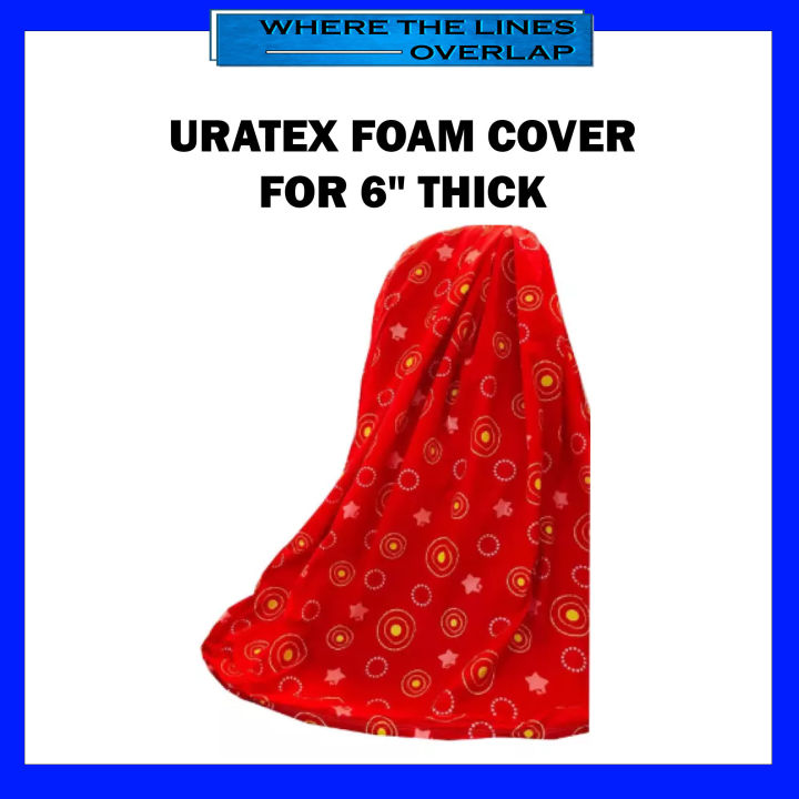 URATEX FOAM COVER FOR 6" THICK / COVER SHEET ZIPPERED | Lazada PH