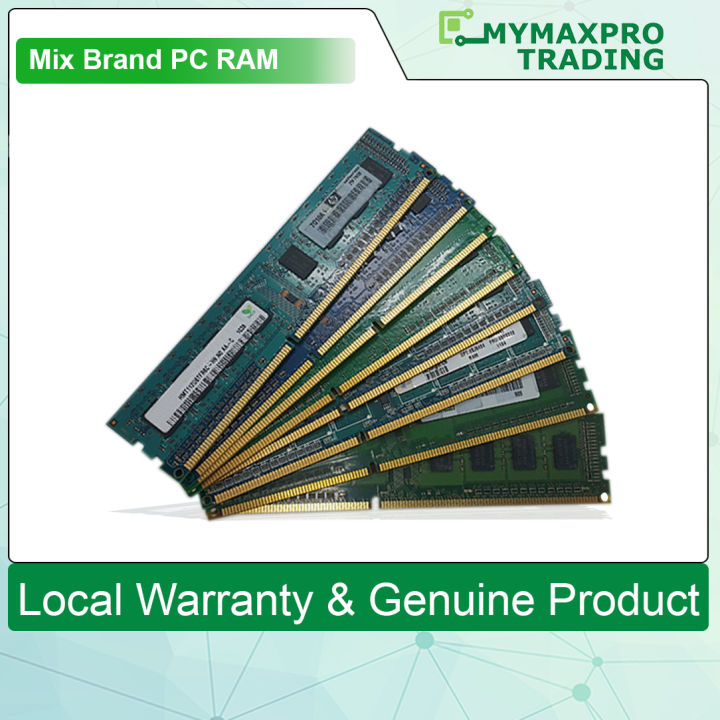 【READY STOCK】MIXED Brand PC RAM 16GB / DDR4 / 2400 / 19200Mhz Speed ...