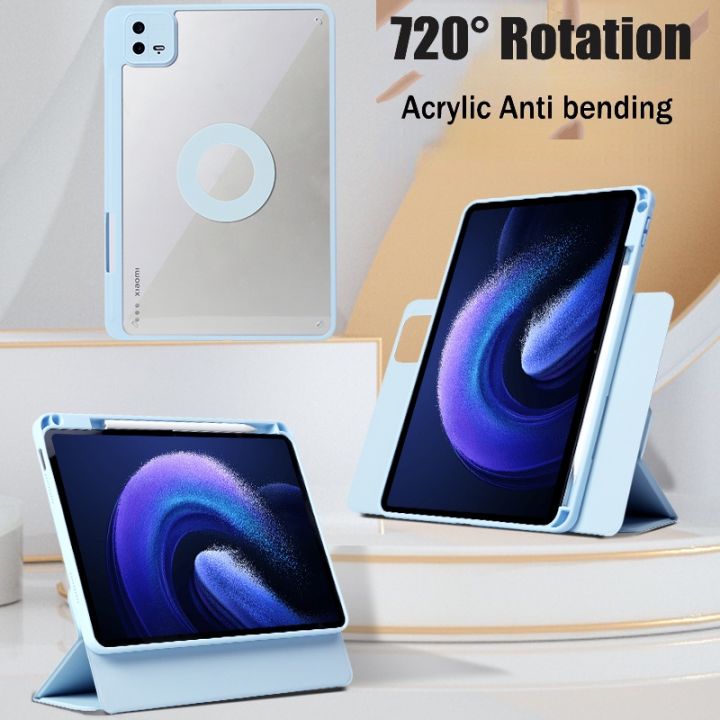 720 Rotation Magnetic Case for Xiaomi Pad 6 5 Pro 11 Inch 2023 Redmi ...