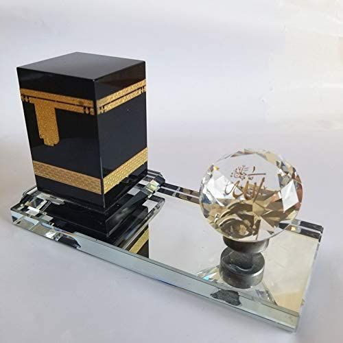 High Stocker Muslim Supplies Crafts Islamic Decor Crystal Kaaba in ...