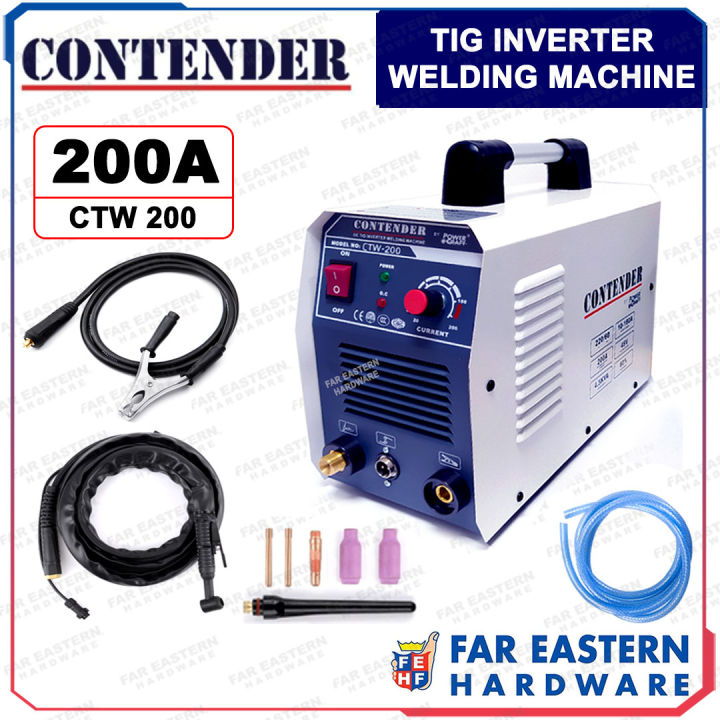 CONTENDER TIG Inverter Welding Machine 200A CTW-200 | Lazada PH