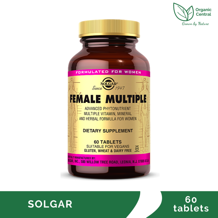 Solgar Female Multiple 60 Tablets | Lazada PH