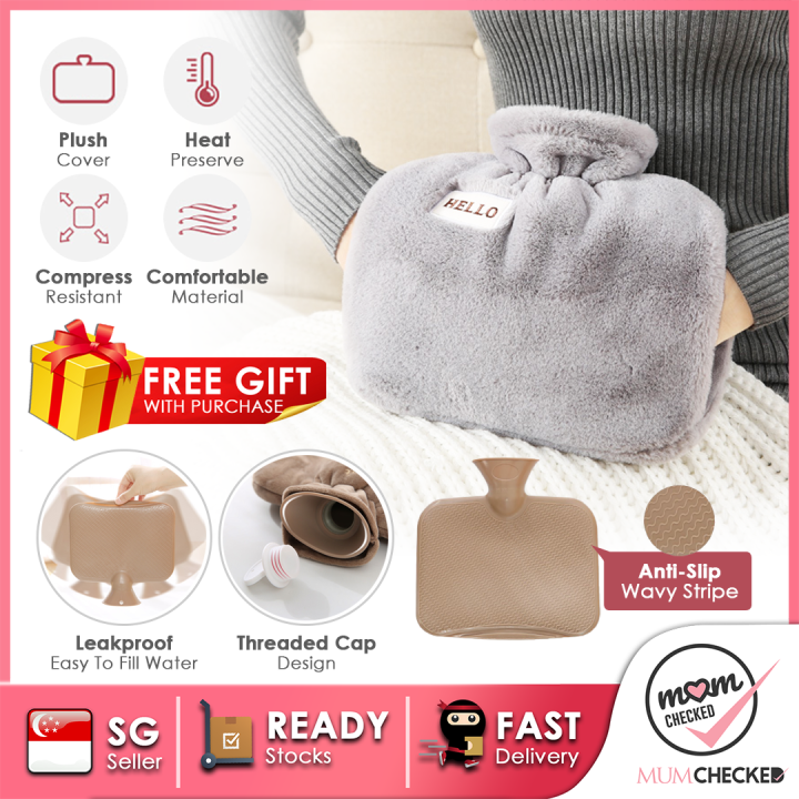 1250ml Hot Water Bag Warmer | Hot Compress Bag | With Casing Included ...