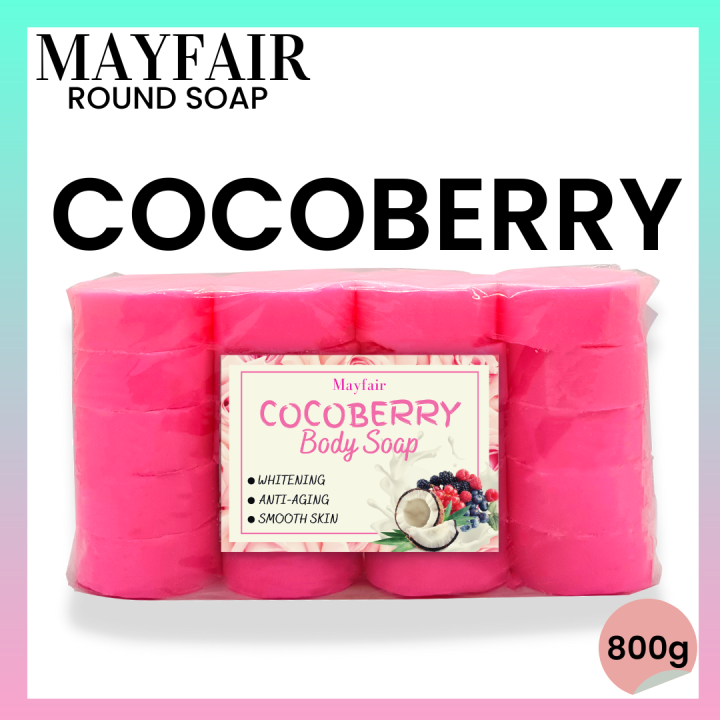 Cocoberry Soap Round Original Whitening by Mayfair 800g Lightening ...