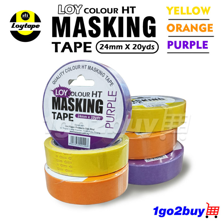 Loytape Colour HT Masking Tape 24mm x 20Y | Lazada