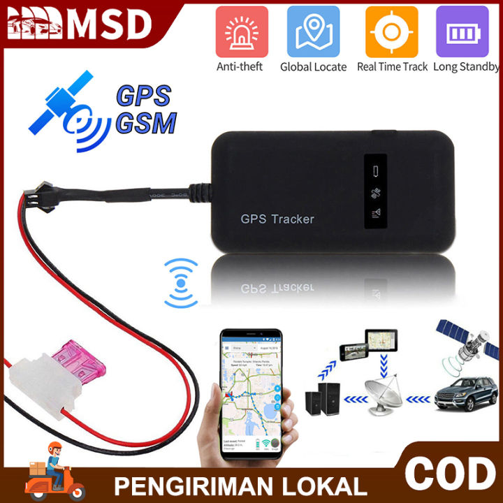 GT02 GPS Tracker Untuk Mobil/ Motor Tracker Akurat Tersembunyi dan ...