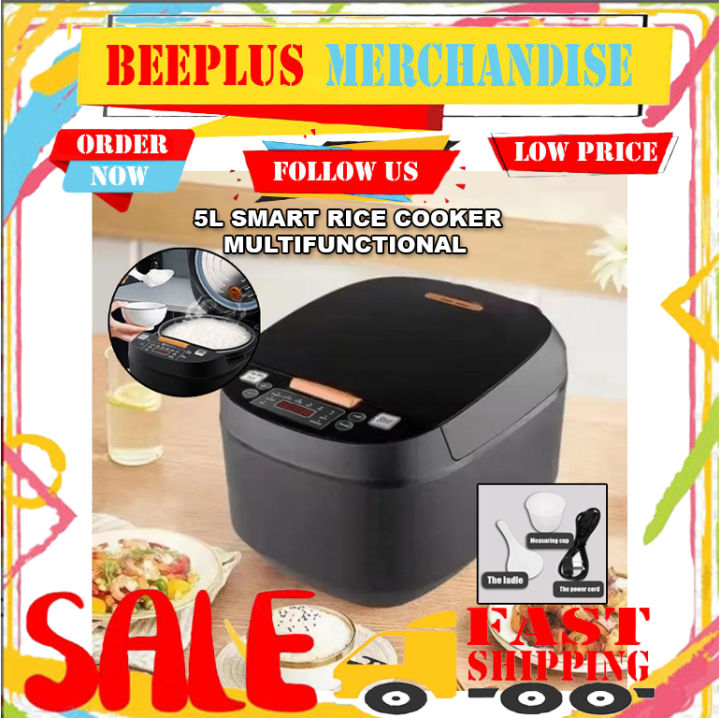 BM- 5L Smart Rice Cooker Small Smart Multifunctional Household Heat Preservation Large-capacity ...