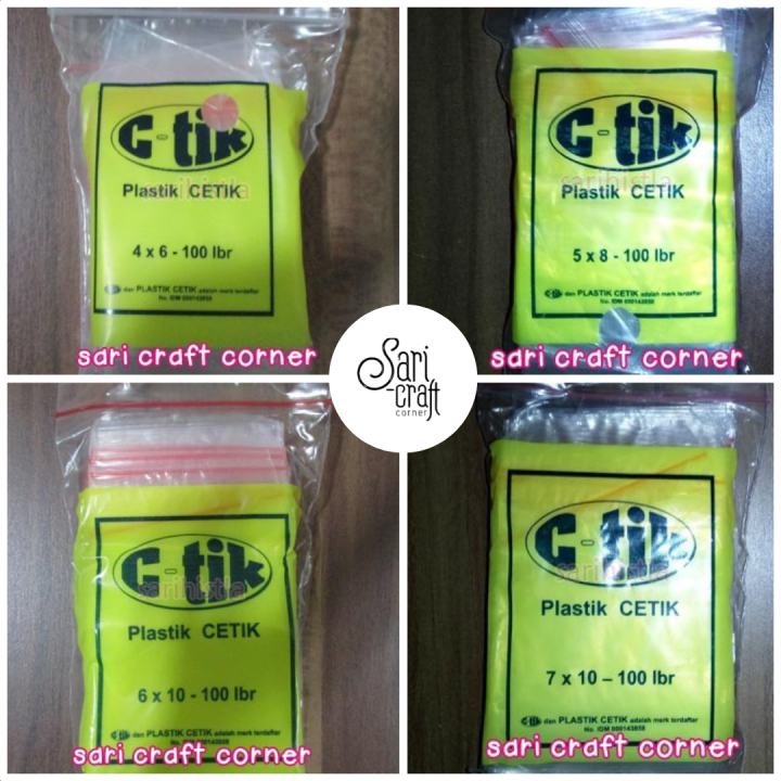 Plastik Klip Ctik ukuran kecil standar - 100 lembar | Lazada Indonesia