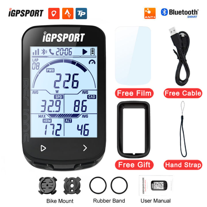 iGPSPORT IGS BSC100S Bicycle Computer Navigation Speedometer Outdoor ...