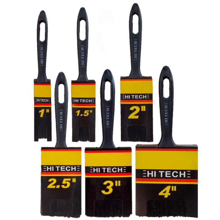 Hi-Tech Professional Paint Brush - Size 1" to 4" | Lazada PH