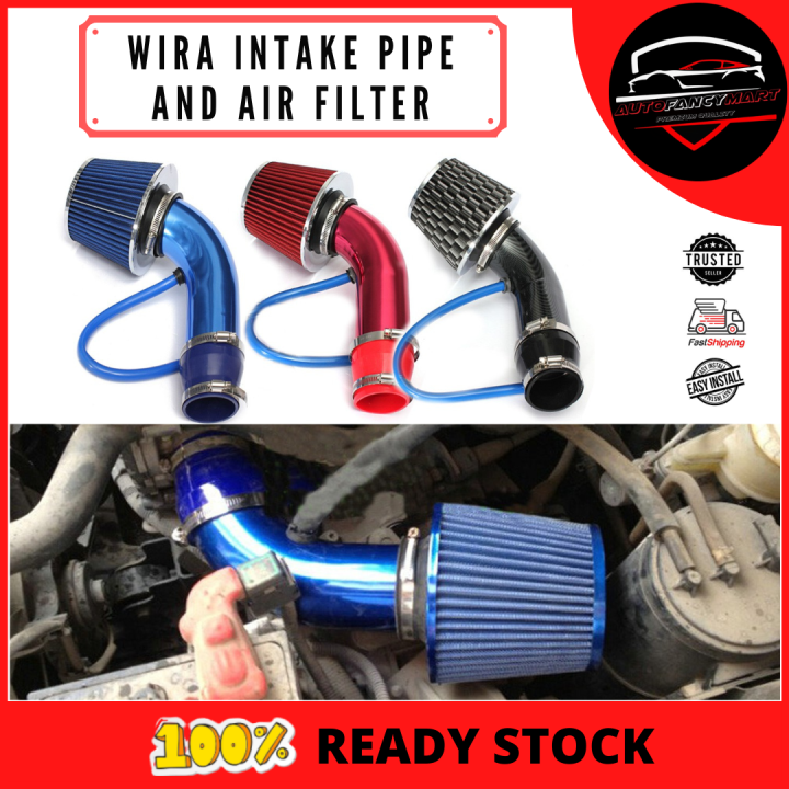 PROTON WIRA INJECTION 1.3 CC 1.5 CC 3 INCH INTAKE PIPE AIR FILTER ...