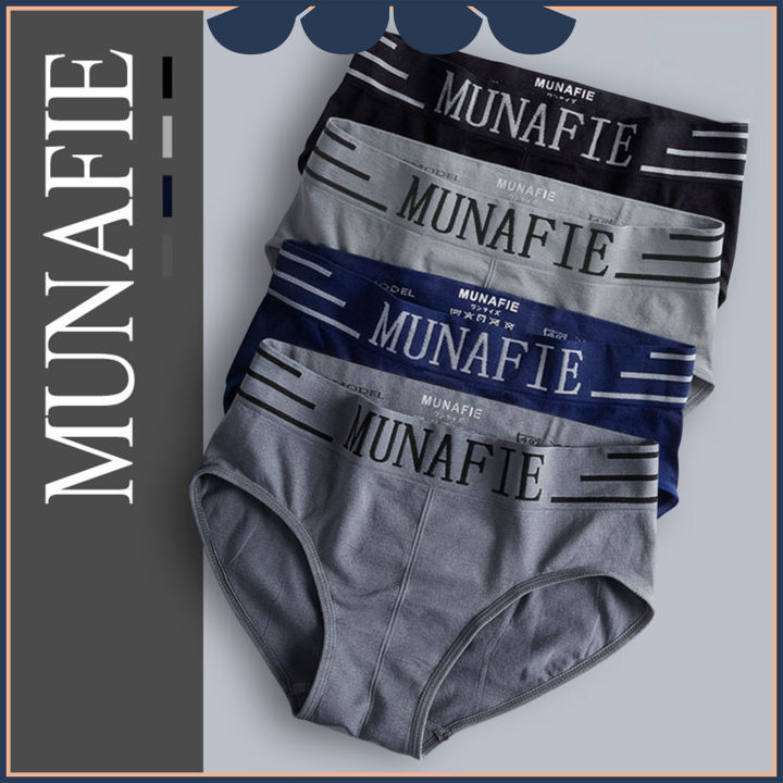 [Cloud Bazaar] MUNAFI Men Briefs Underwear Seluar Dalam Lelaki One Size ...