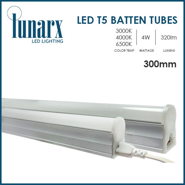 Lunarx Shadowless LED T5 Batten Tube Light Bar Industrial 4 Watts 8 ...