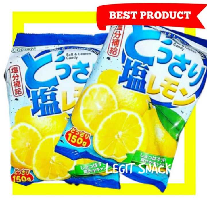 Permen Lemon / Salt Cocon Lemon Candy 150Gr / Permen Jepang | Lazada ...