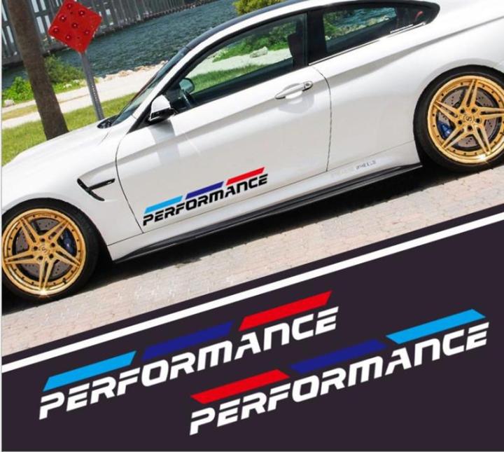 Car Styling ///M Performance Car body Stickers Decals For BMW F30 F32 ...