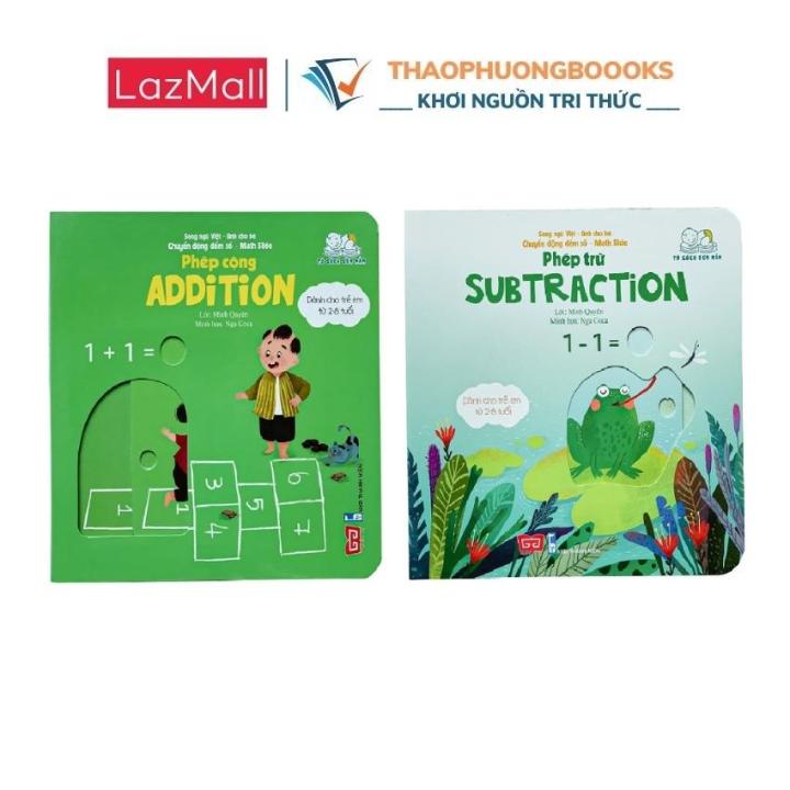 Sách - Chuyển động đếm số song ngữ Việt -Anh - Math Slide Phép cộng và ...
