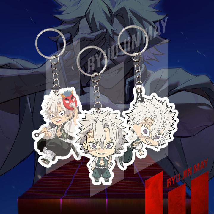 Gantungan Kunci / Keychain / Gantungan HP - Kimetsu no Yaiba - Sanemi ...