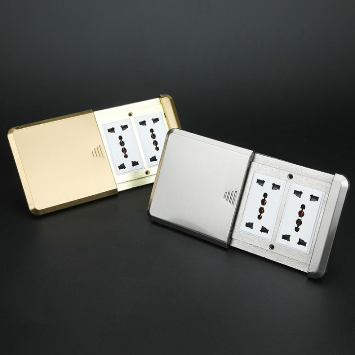 Universal 250V Floor Ground Outlet Power Sockets 6/12 Prong Receptacle ...