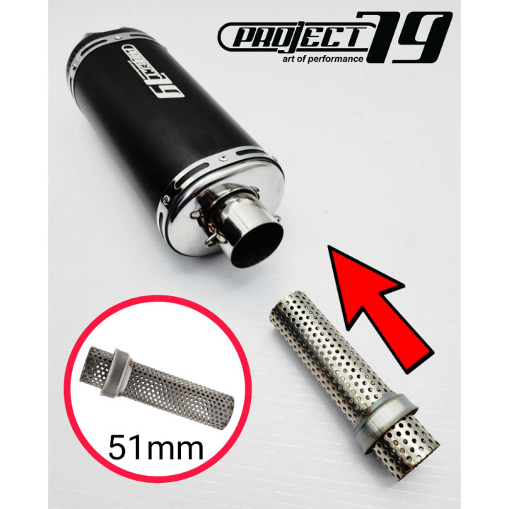 Project79 Universal Muffler Silencer Akra DB Killer 51mm SC Exhaust ...
