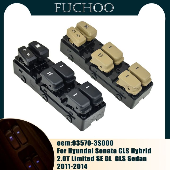 Car Styling For Hyundai Sonata 2011-2014 1 Touch Up & Down Electric ...