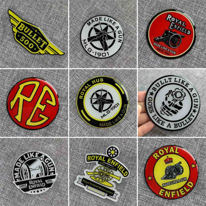 Royal Enfield Shotgun 650 Retro Motorcycle Fuel Tank Decorative Sticker ...