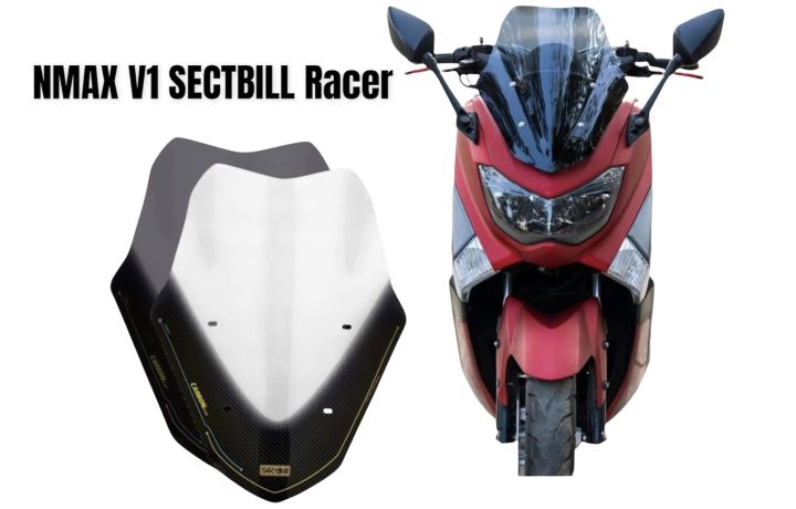 DEN Yamaha NMAX V1 Sectbill Racer Windshield | Lazada PH