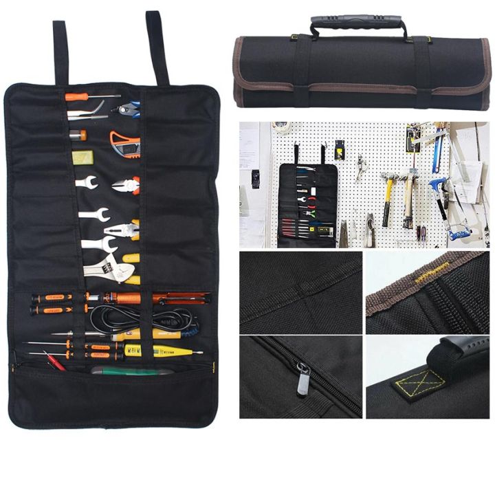 Canvas Repair Tools Roll Bag Chisel Carrying Case Oxford Pocket Tool ...
