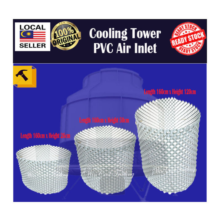 PVC Air Inlet for Air-Cooling Tower / PVC Guard / Air Intake Louver ...