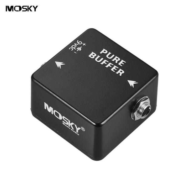 Mosky PURE BUFFER กีตาร์บัฟเฟอร์ผลเหยียบเปลือกโลหะเต็ม | Lazada.co.th