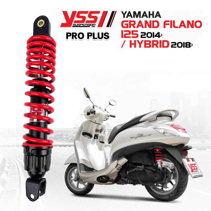 YSS Pro Plus Grand Filano 125 2014-2022 โช๊คYSS ความยาว 315 มม. ประกัน ...