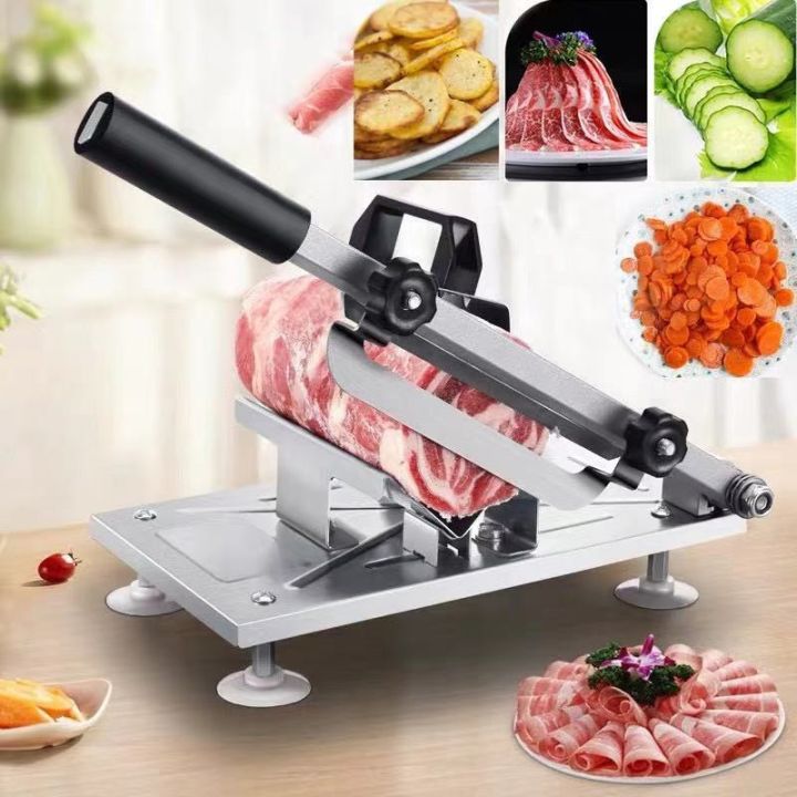 Stainless Steel Samgyupsal Meat Slicer/ Manual Samgyupsal Meat Lamb ...