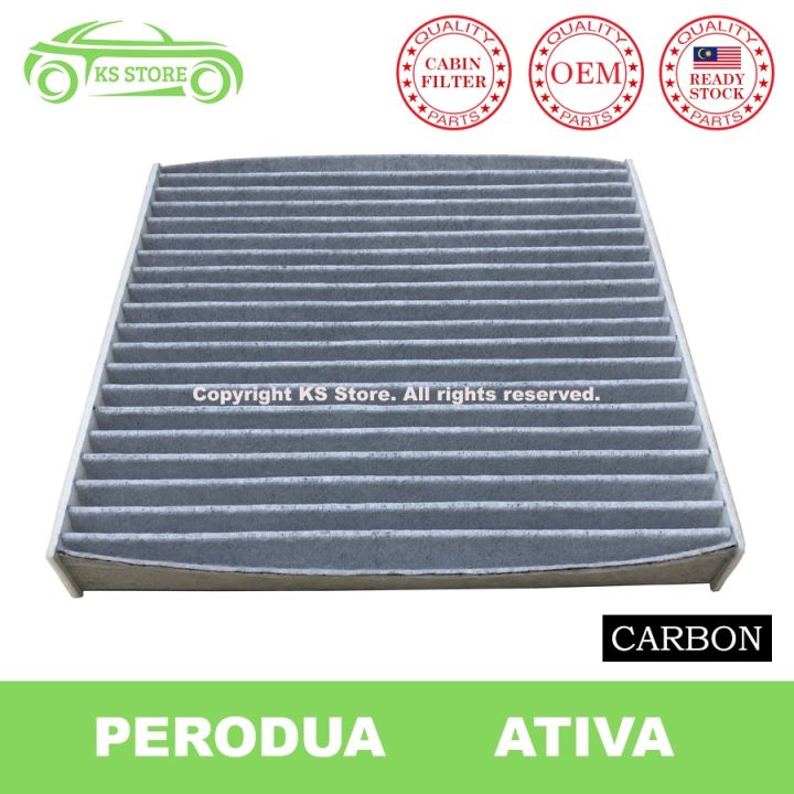 Perodua Ativa Carbon Cabin Air Filter | Lazada