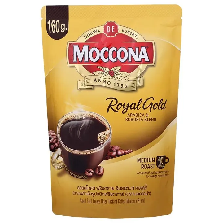 MOCCONA Royal Gold Instant Coffee มอคโคน่า รอยัลโกลด์ กาแฟสำเร็จรูป ...