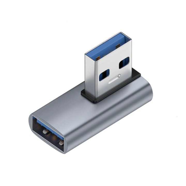 Space Saving 90° Angle USB Type C Connectors Anti Interferences Fast ...