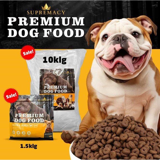 (Repack) Supremacy Premium Dog Food 1.5KG REPACK Chicken and Salmon ...