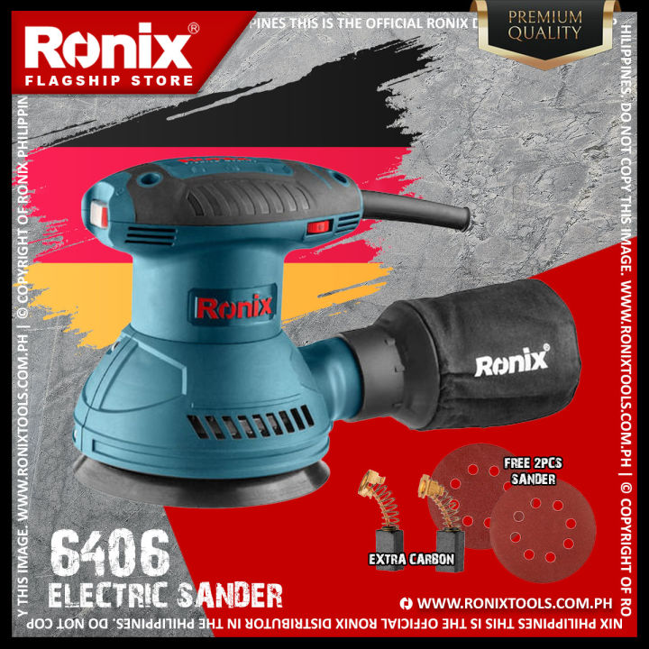 Ronix Model 6406 220V 320W Mini Electric Random Orbital Sander For Wood ...