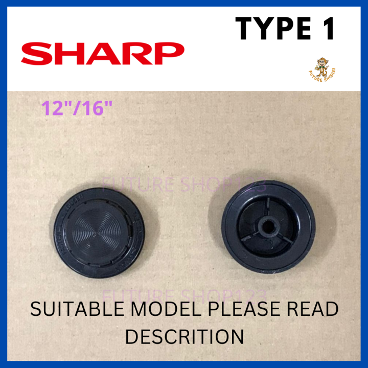 SHARP FAN KNOB Fan Blade Knob Blade Cap Blade Lock Spare Parts # ...