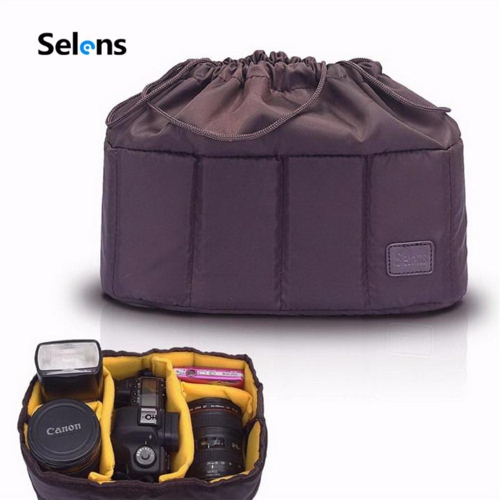 Selens High-Capacity Shockproof DSLR SLR Camera Padded Bag Case ...