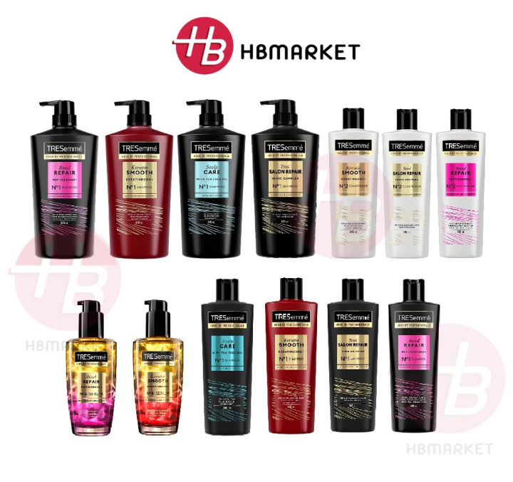 [HB Market] Tresemme Shampoo 670ml / Conditioner 340ml / Shampoo 340ml ...