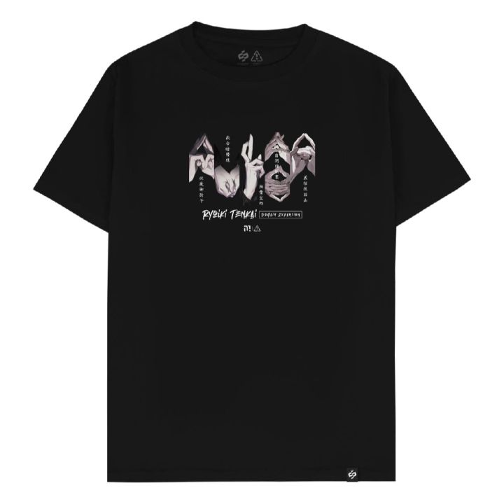 MINETY T-SHIRT Hand Sign Ryoiki Tenkai - Kaos Jujutsu Kaisen | Lazada ...