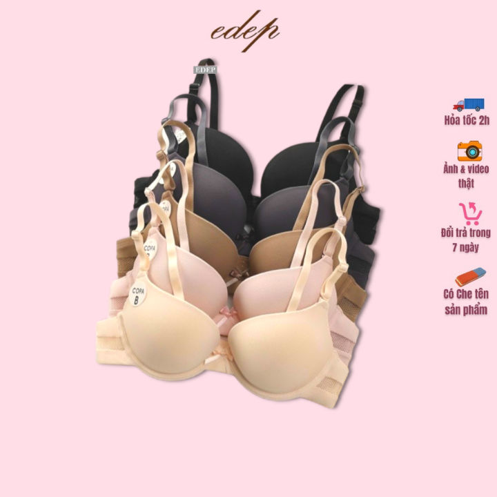 Áo ngực nữ đệm kép 3cm siêu đẩy có gọng copa NANGEVA yh05 | Lazada.vn