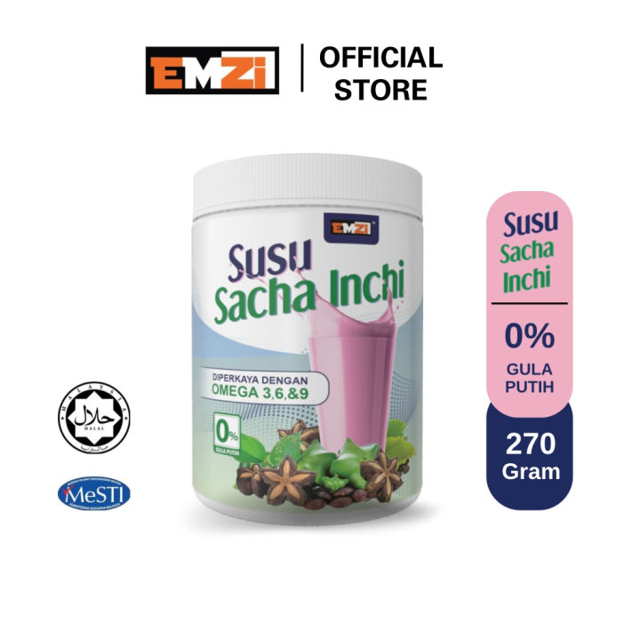 Emzi Susu Sacha Inchi (200g) | Lazada