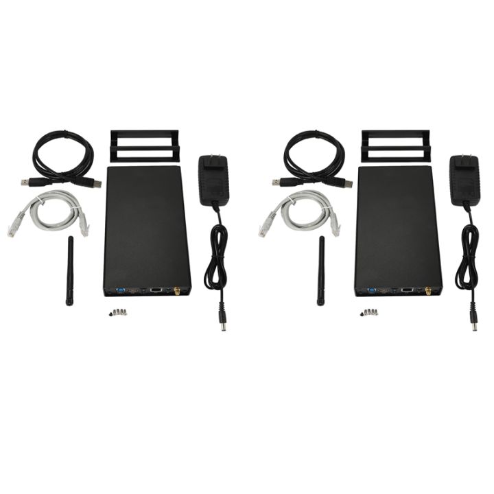 2X Rj45 External Hard Drive Case Nas Wifi Antenna Wireless Wifi Sata ...