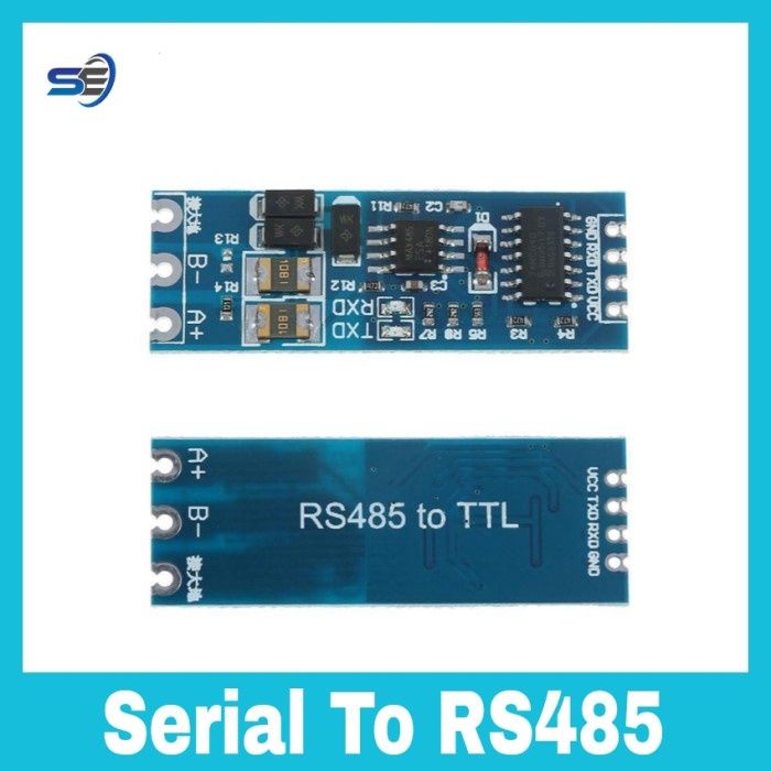 SCM TTL to RS485 converter 485 to serial UART USART Automatic Flow con | Lazada Indonesia