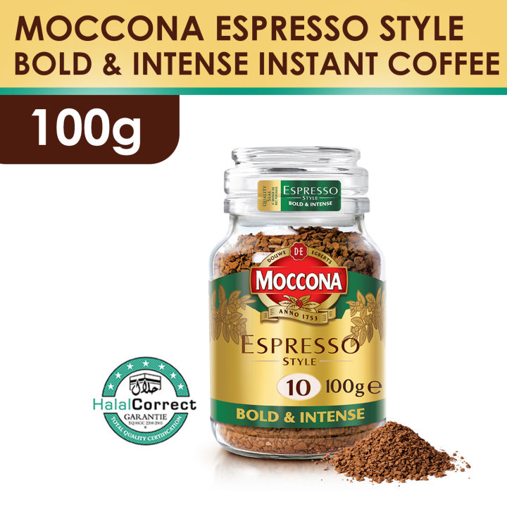 Moccona Espresso Style Bold & Intense Instant Coffee (100g) | Lazada PH