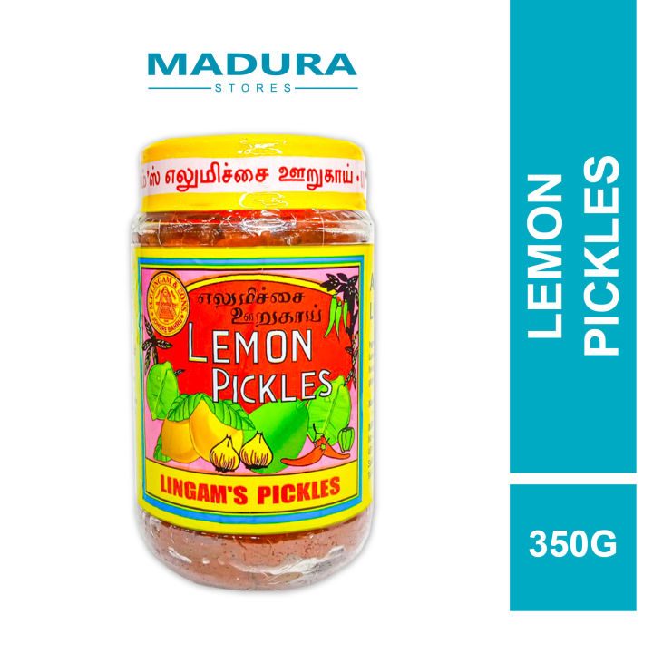MP Lingam's Lemon Pickles 350g | Lazada